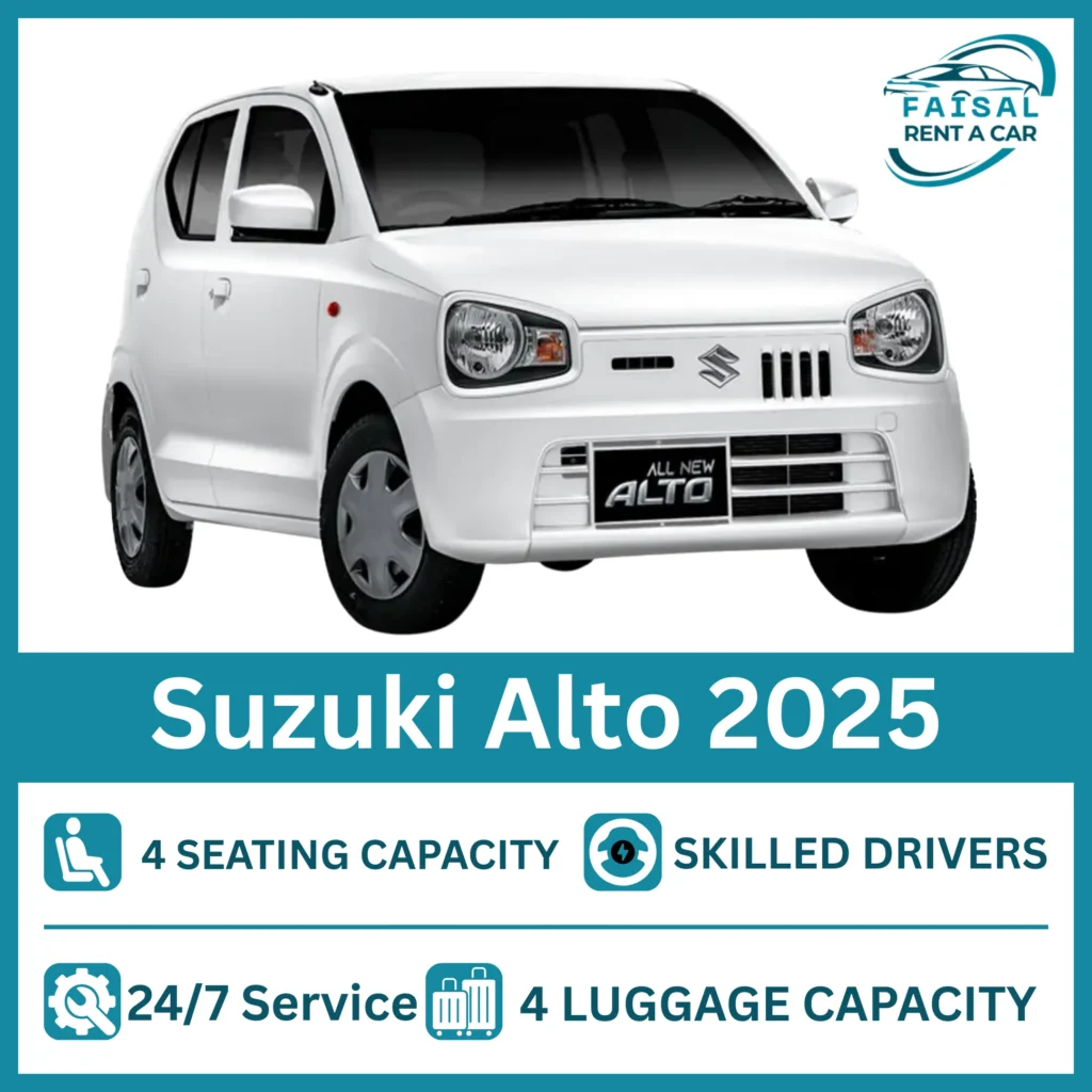 Suzuki Alto 2025 in Islamabad - Faisal Rent A Car