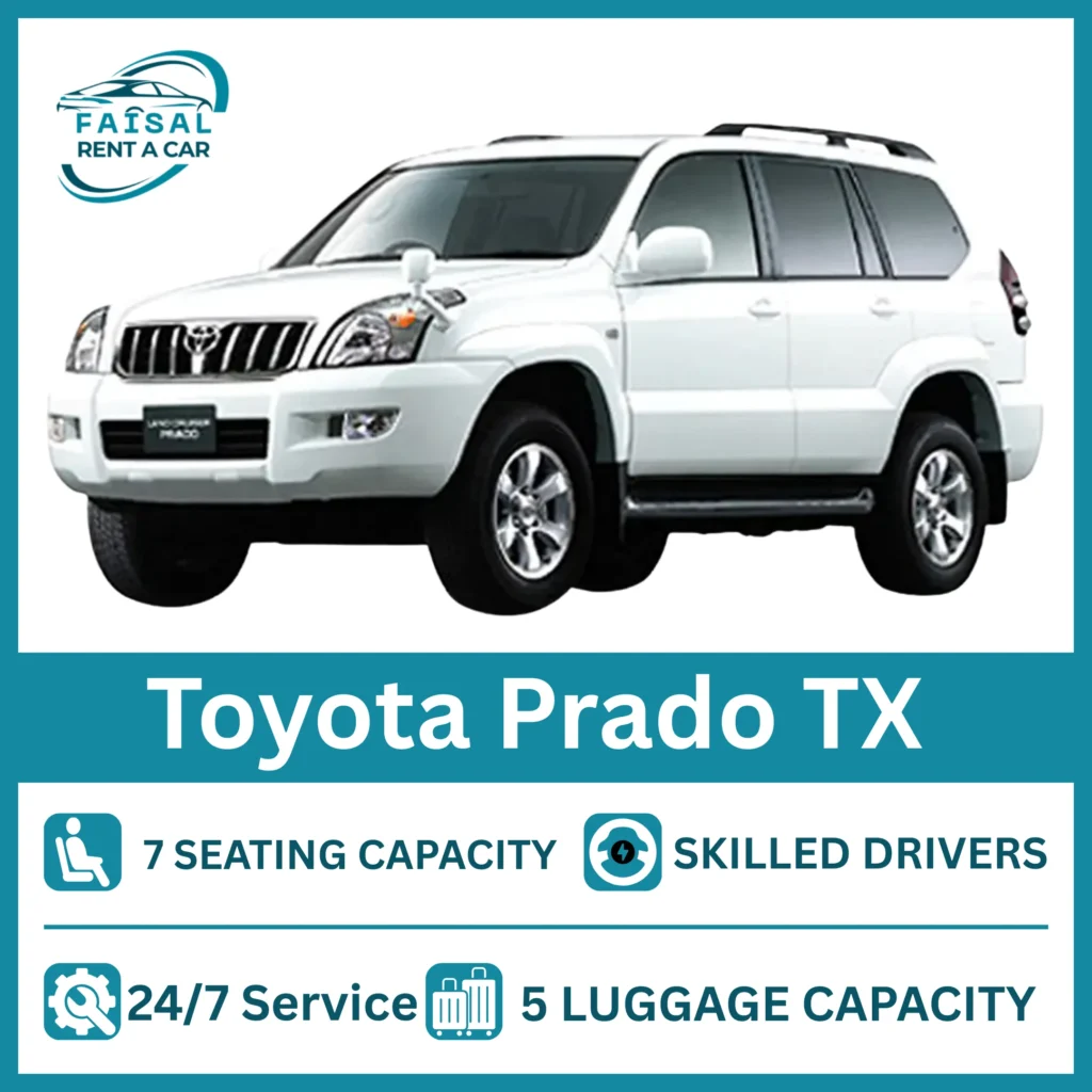 Toyota Prado TX in Islamabad - Faisal Rent A Car